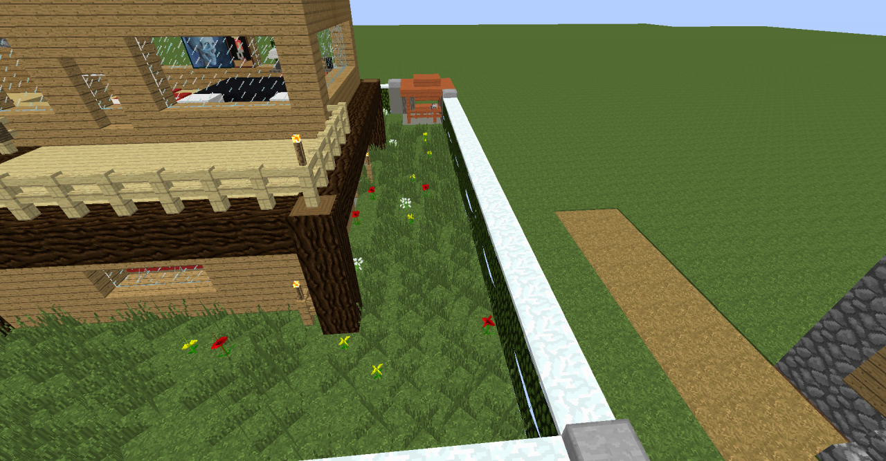 Mansion That needs MrCrayfish Furniture Mod and Placeable Items Mod ...