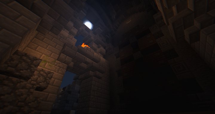 DragonHall - Island Temple of The Dragon flame. Minecraft Map