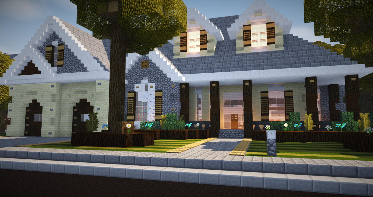 Large Mansion 3 Minecraft Map