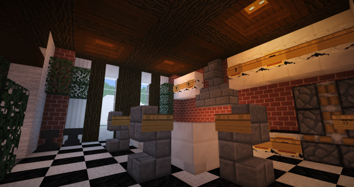 Brick Mansion 9 Minecraft Map