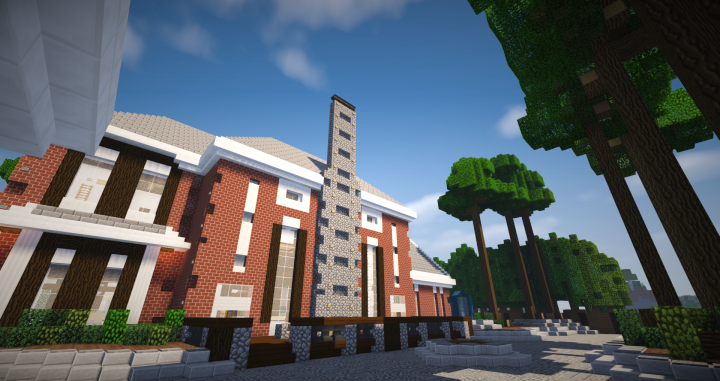 Brick Mansion 9 Minecraft Map