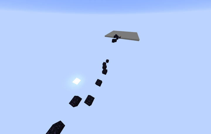 50 Block Minecraft Map