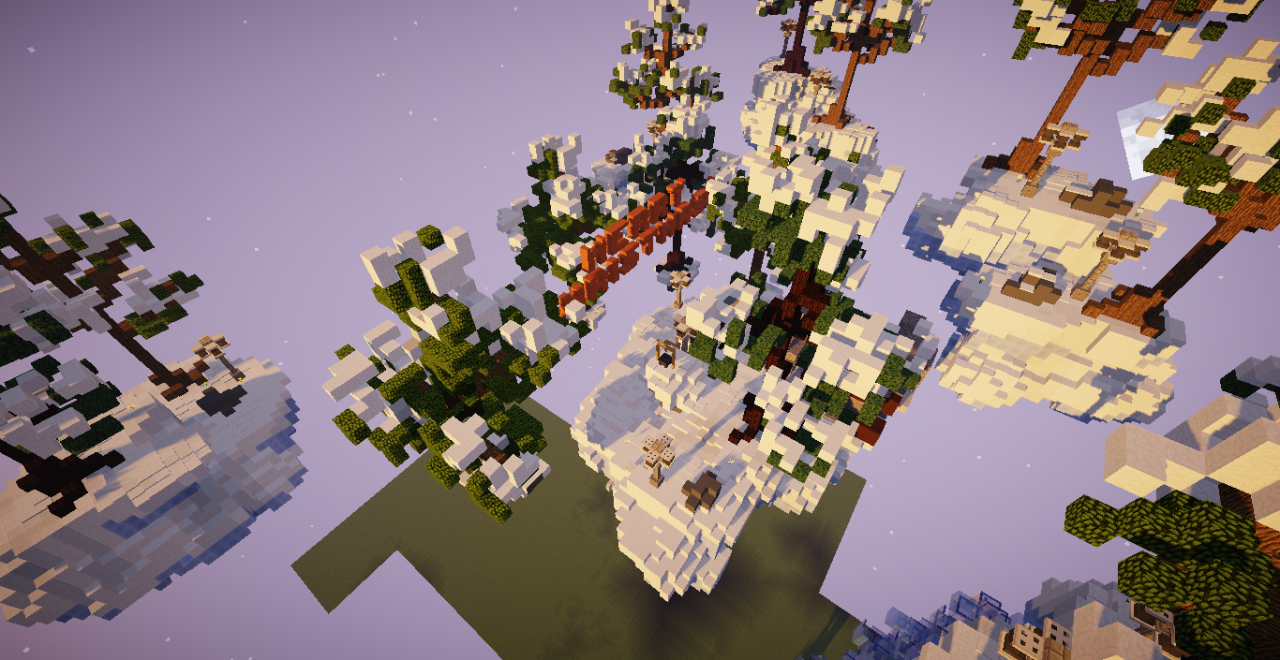 Winter waiting lobby | +Download Minecraft Map
