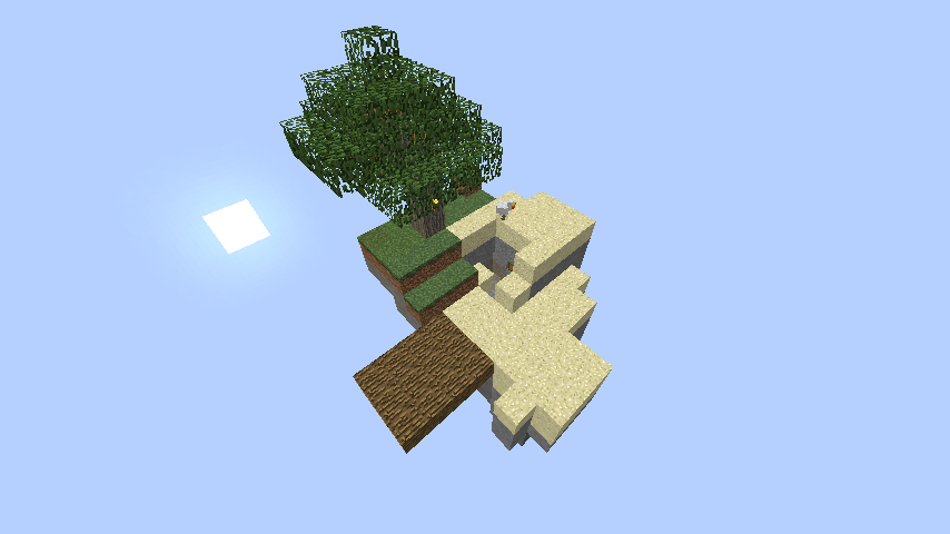 Stranded Island Skyblock 1.12.2 Minecraft Map