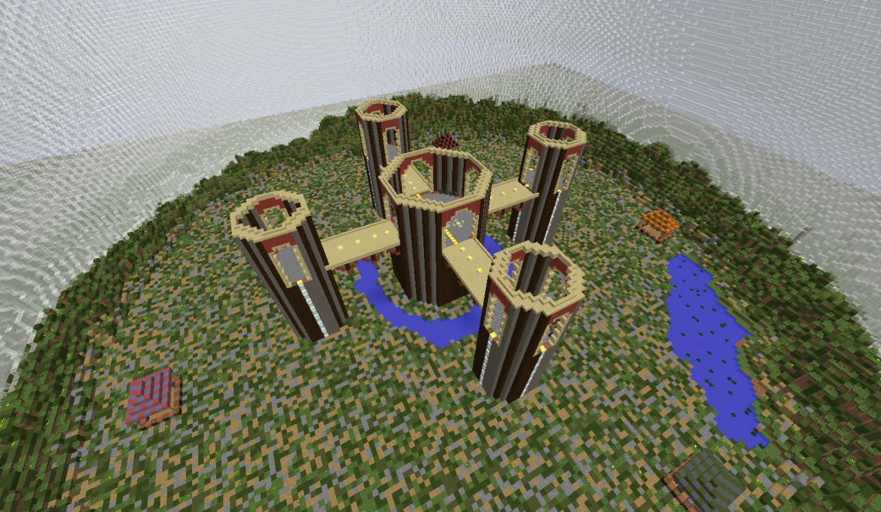 KitPvP - Arena + Spawn Minecraft Map