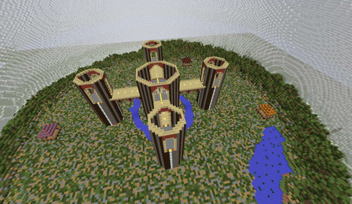 KitPvP - Arena + Spawn Minecraft Map