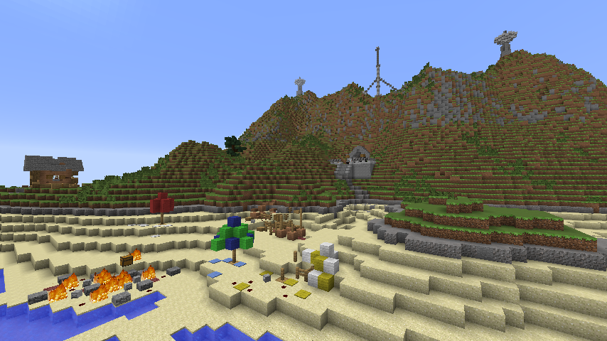 Zombie Island: Zombie Survival Map Minecraft Map