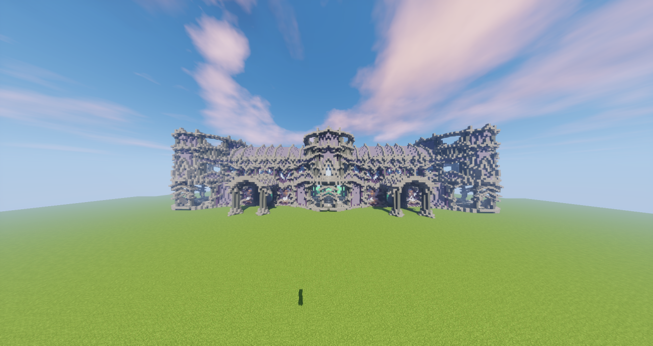 Fantasy Castle in Progress Started 2.12.17 Minecraft Map