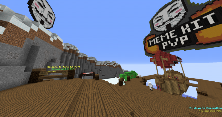Meme Kit PvP Minecraft Server