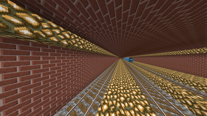 Minecraft RealTrainMod 1.7.10 map Minecraft Map