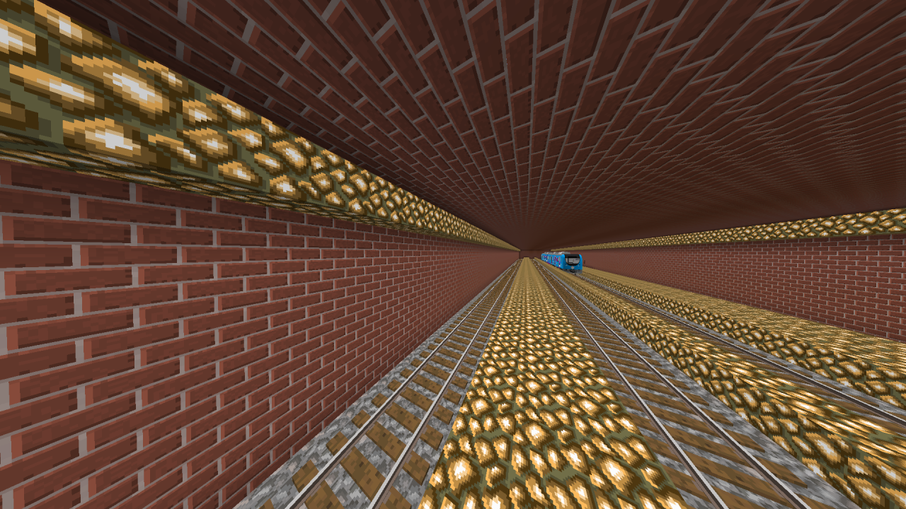 Minecraft RealTrainMod 1.7.10 map Minecraft Map