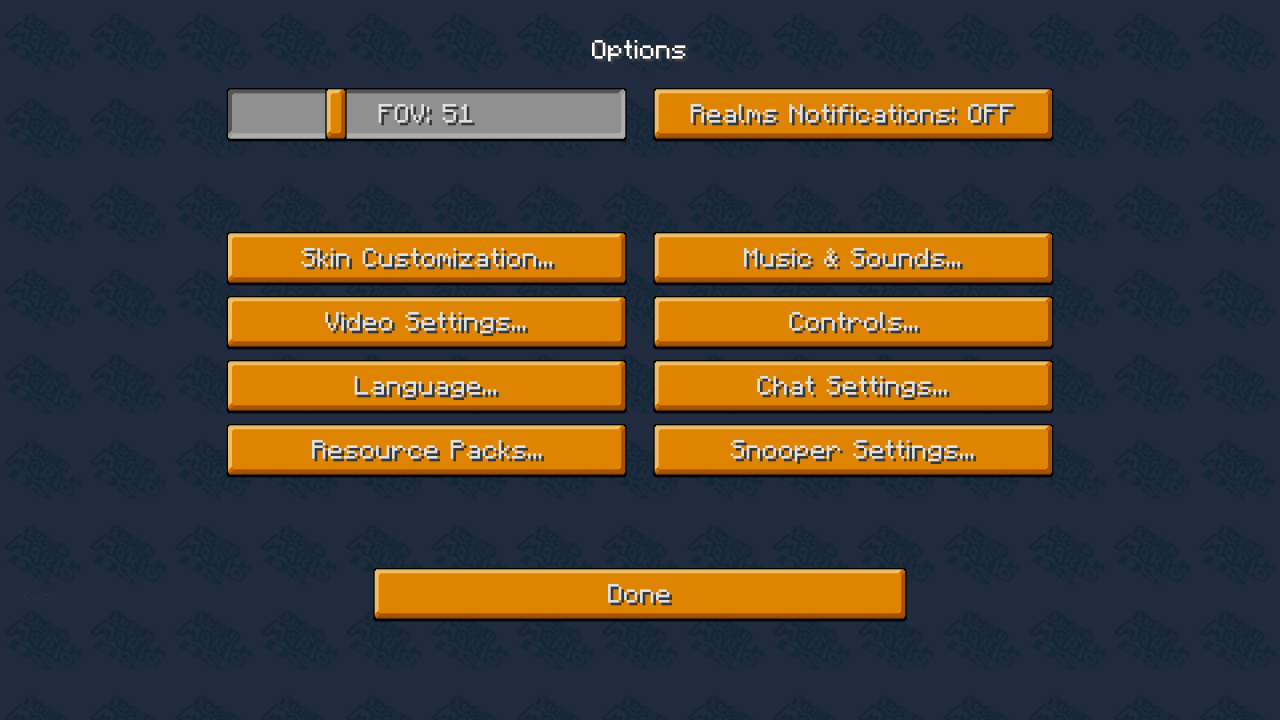 Super Mario 64 (DS) Resourcepack Minecraft Texture Pack