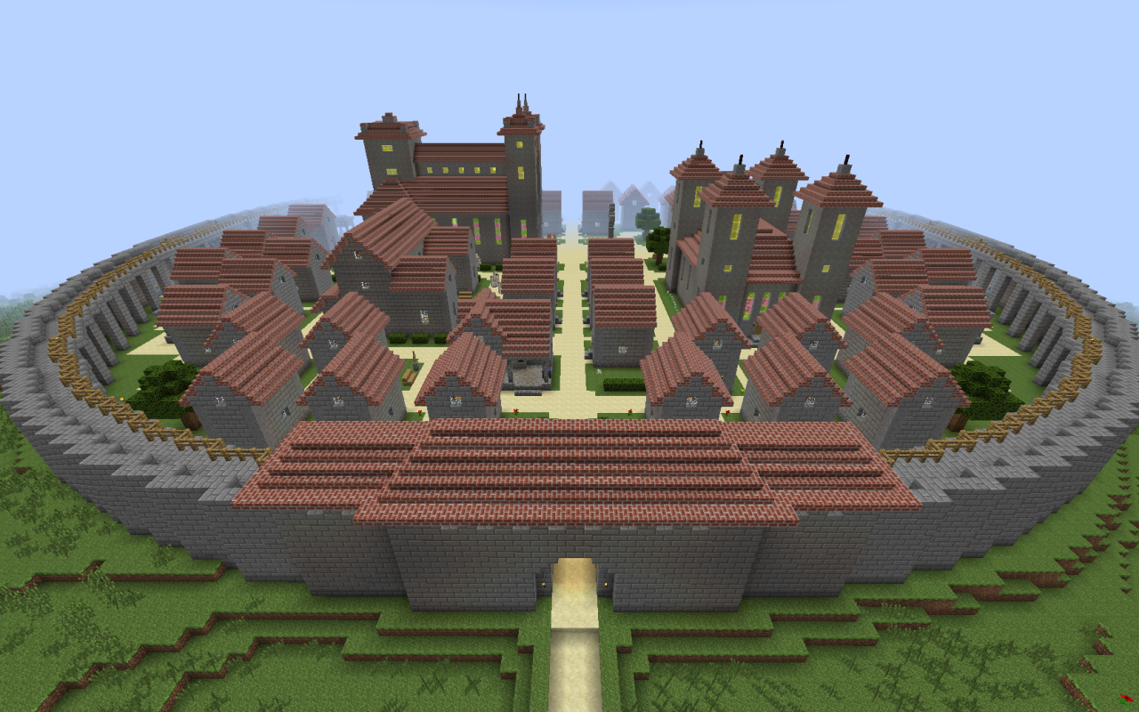 Medieval City Minecraft Map