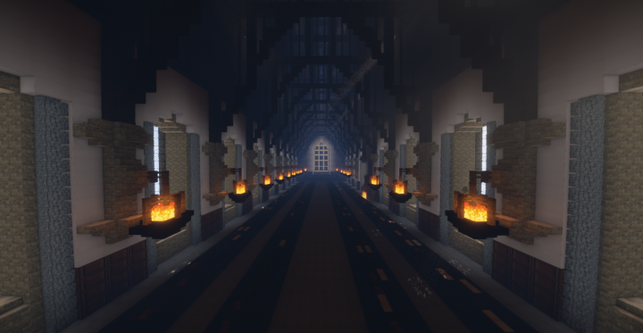 Hogwarts Castle (From HP 1 Game, console version) Minecraft Map