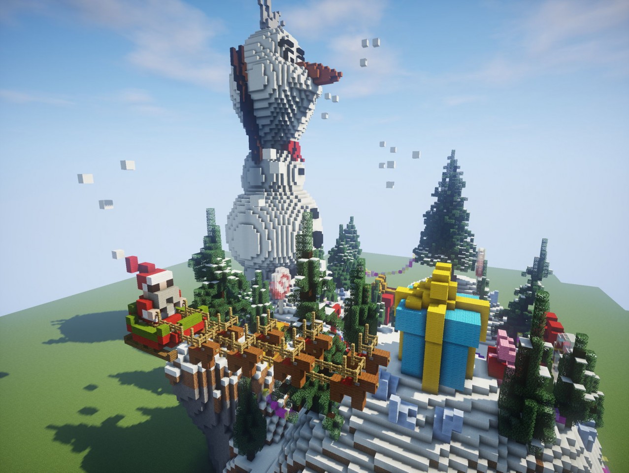 Olaf Winter Lobby Minecraft Map