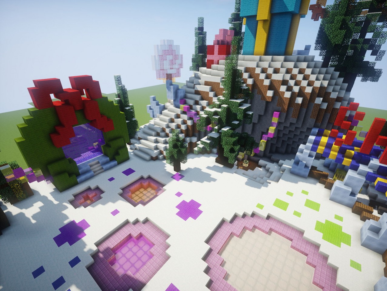 Olaf Winter Lobby Minecraft Map