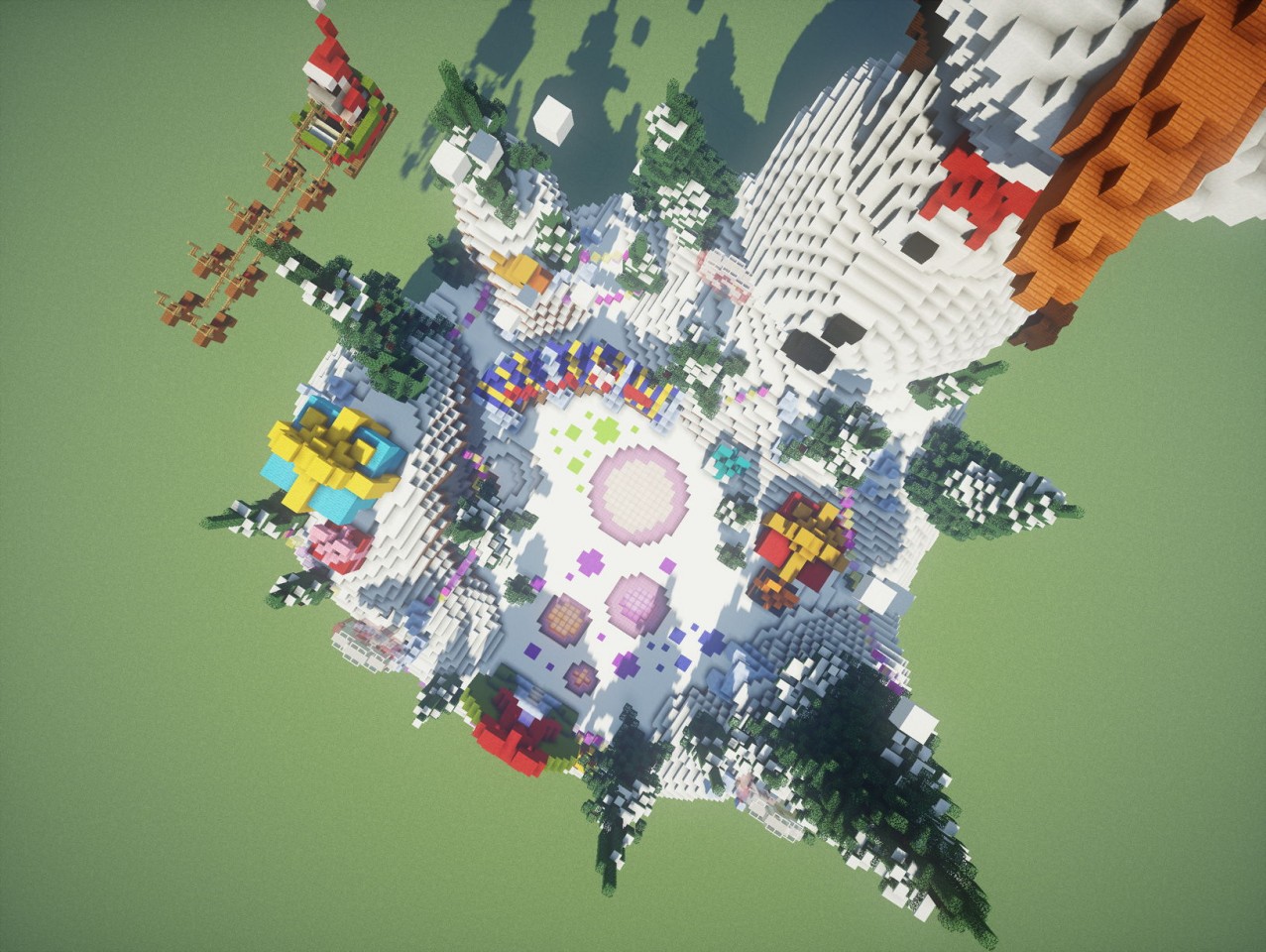 Olaf Winter Lobby Minecraft Map