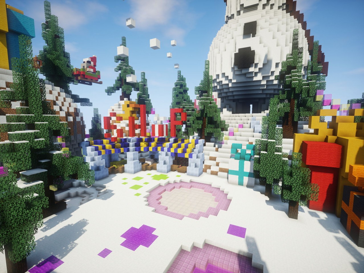 Olaf Winter Lobby Minecraft Map