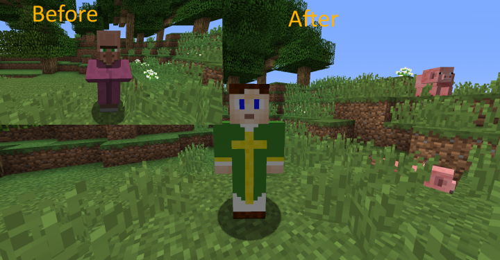 Better NPC Minecraft Texture Pack