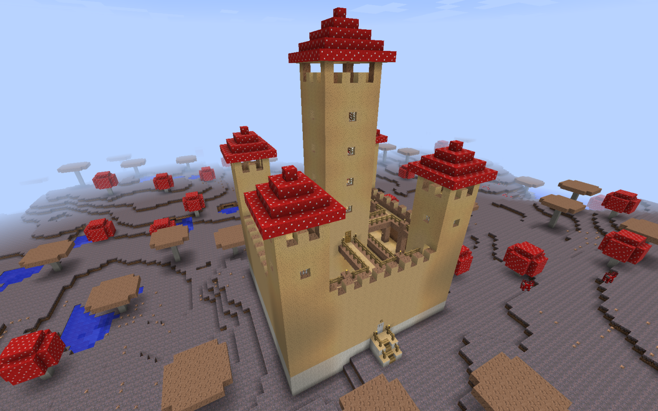 Mushroom Castle Minecraft Map