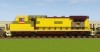 [1.5:1 Scale] GE C44-9W diesel electric locomotives - CNW, SP & UP Minecraft Map