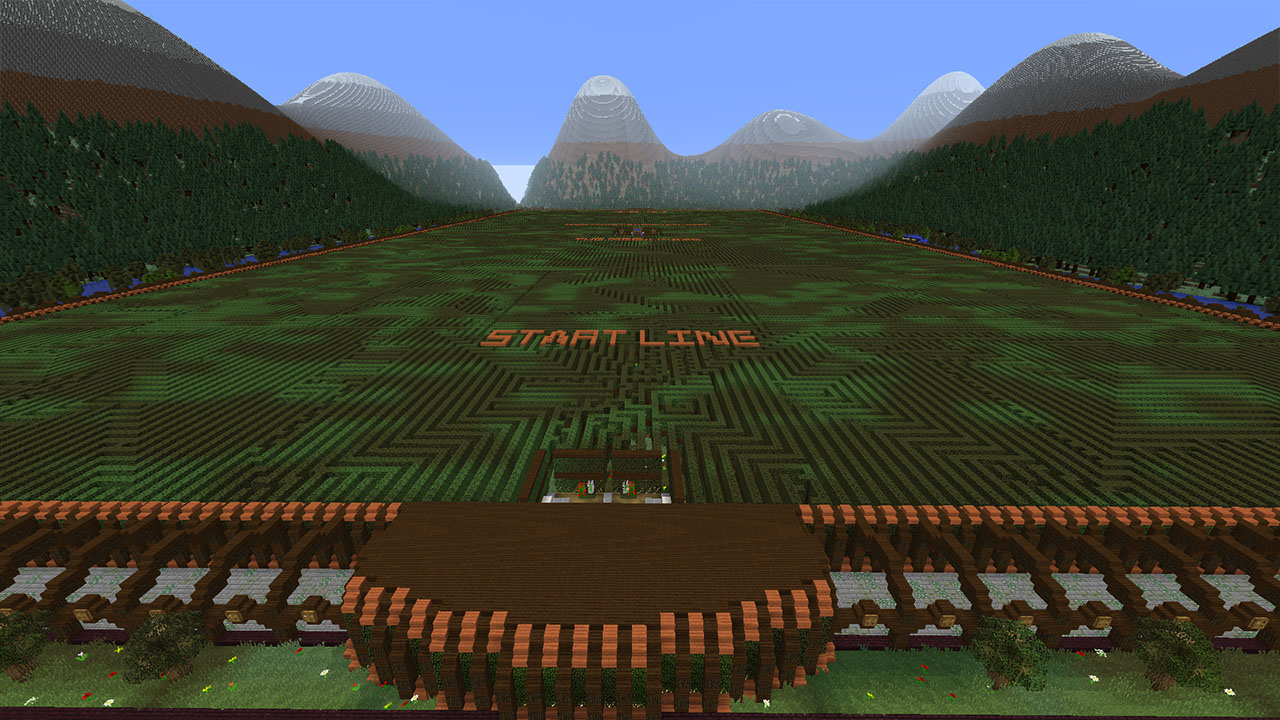 The Mega Maze Minecraft Map