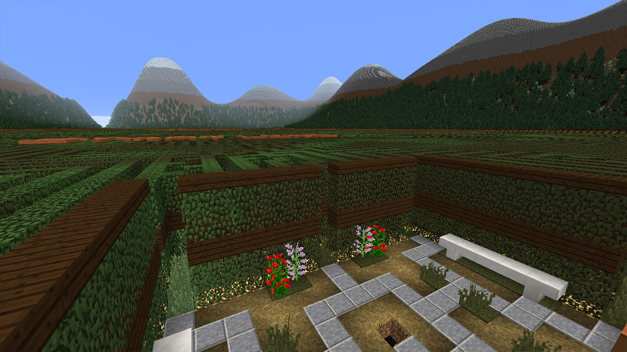 The Mega Maze Minecraft Map