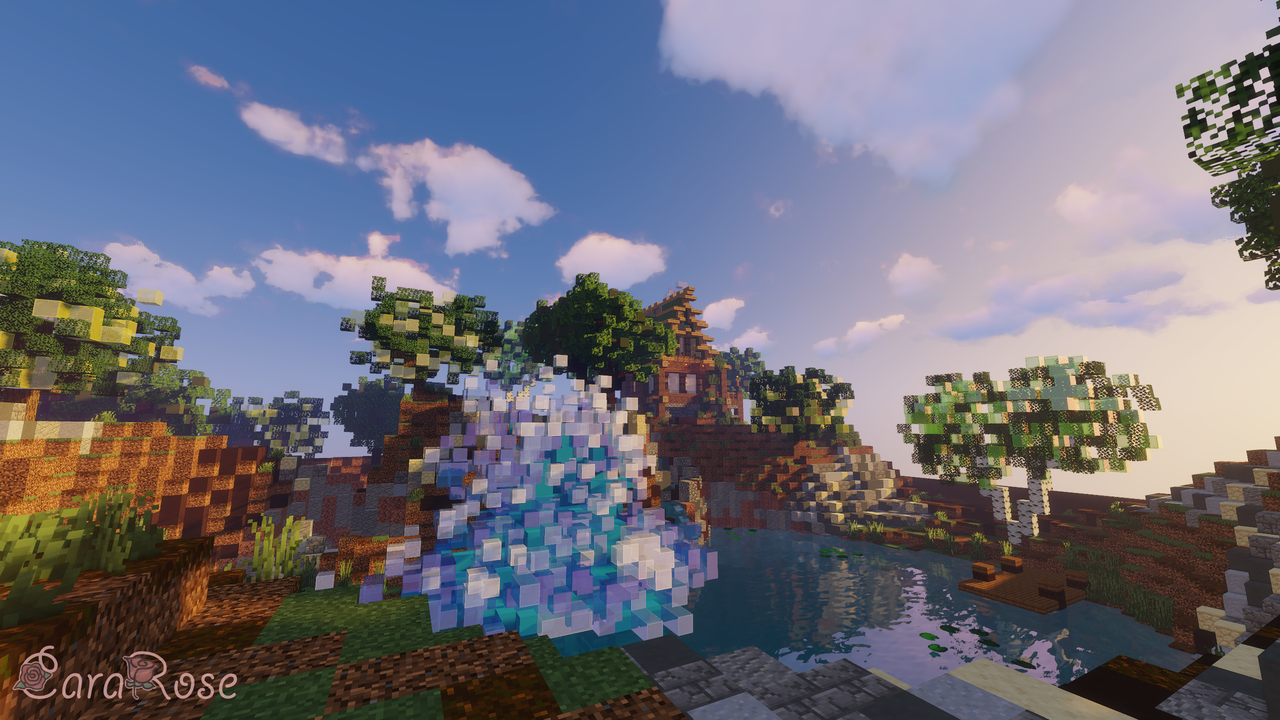 Medieval House | Autumn Landscape | Minecraft Timelapse Minecraft Map