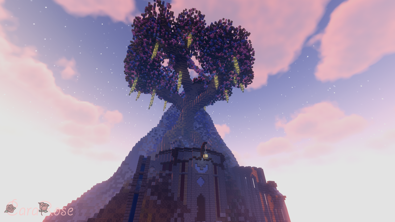 Lost in Paradise | Medieval Temple | Landscape | Minecraft Timelapse ...