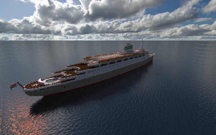 SS Sunshine Discovery Minecraft Map