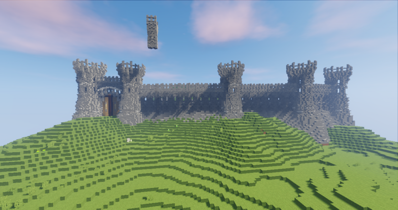 medieval castle Minecraft Map