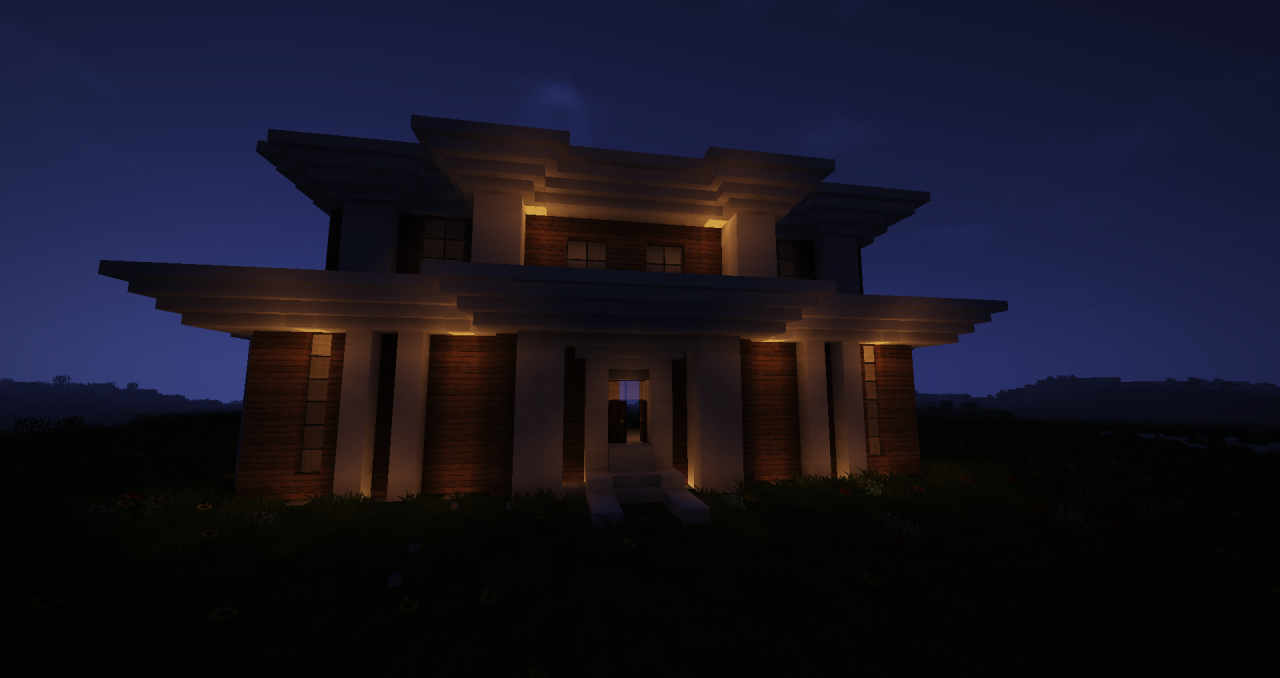 Modern Villa House Minecraft Map