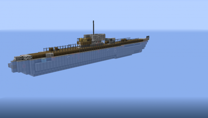 German U-Boat Type VII Submarine - NavalClash Minecraft Map