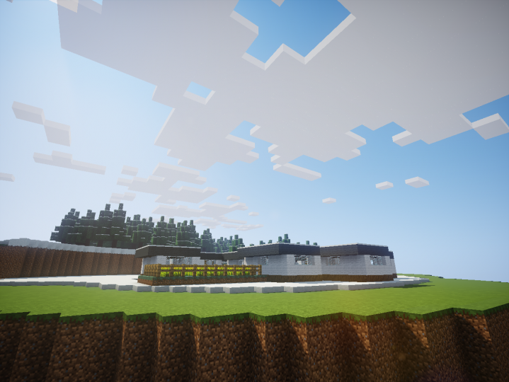 the world of Skyrim Minecraft Map