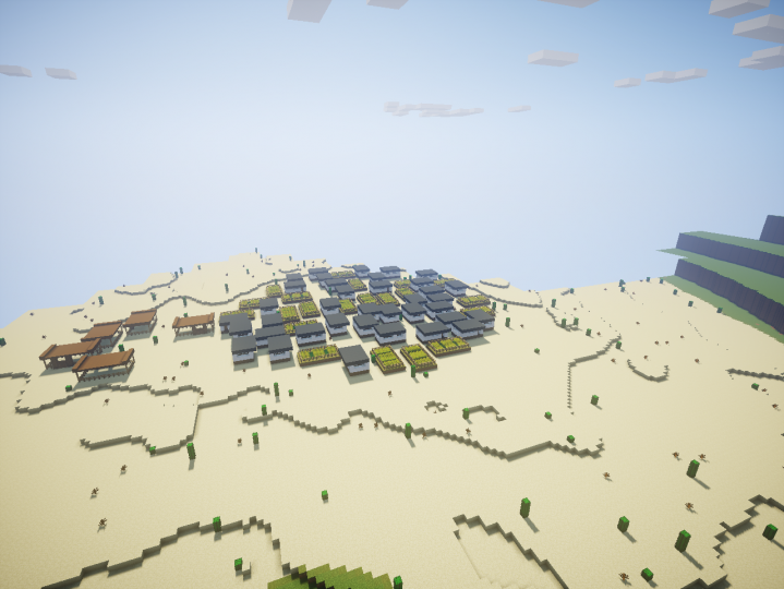 the world of Skyrim Minecraft Map