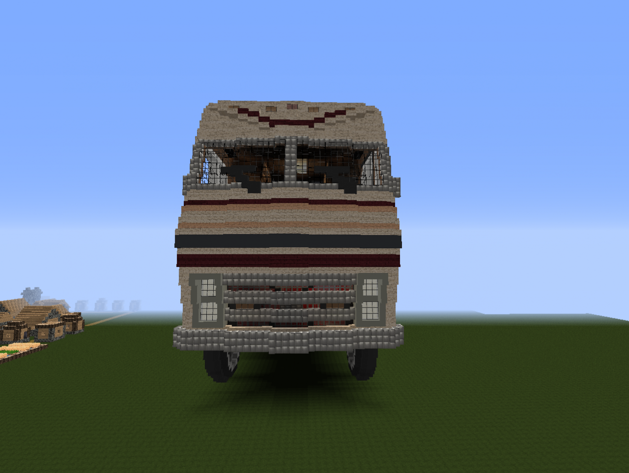 Huge 1980 Winnebago Chieftain MotorHome Minecraft Map