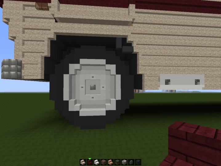 Huge 1980 Winnebago Chieftain MotorHome Minecraft Map