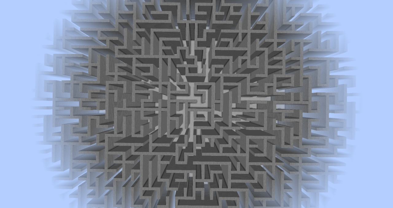 Endless Maze Minecraft Map