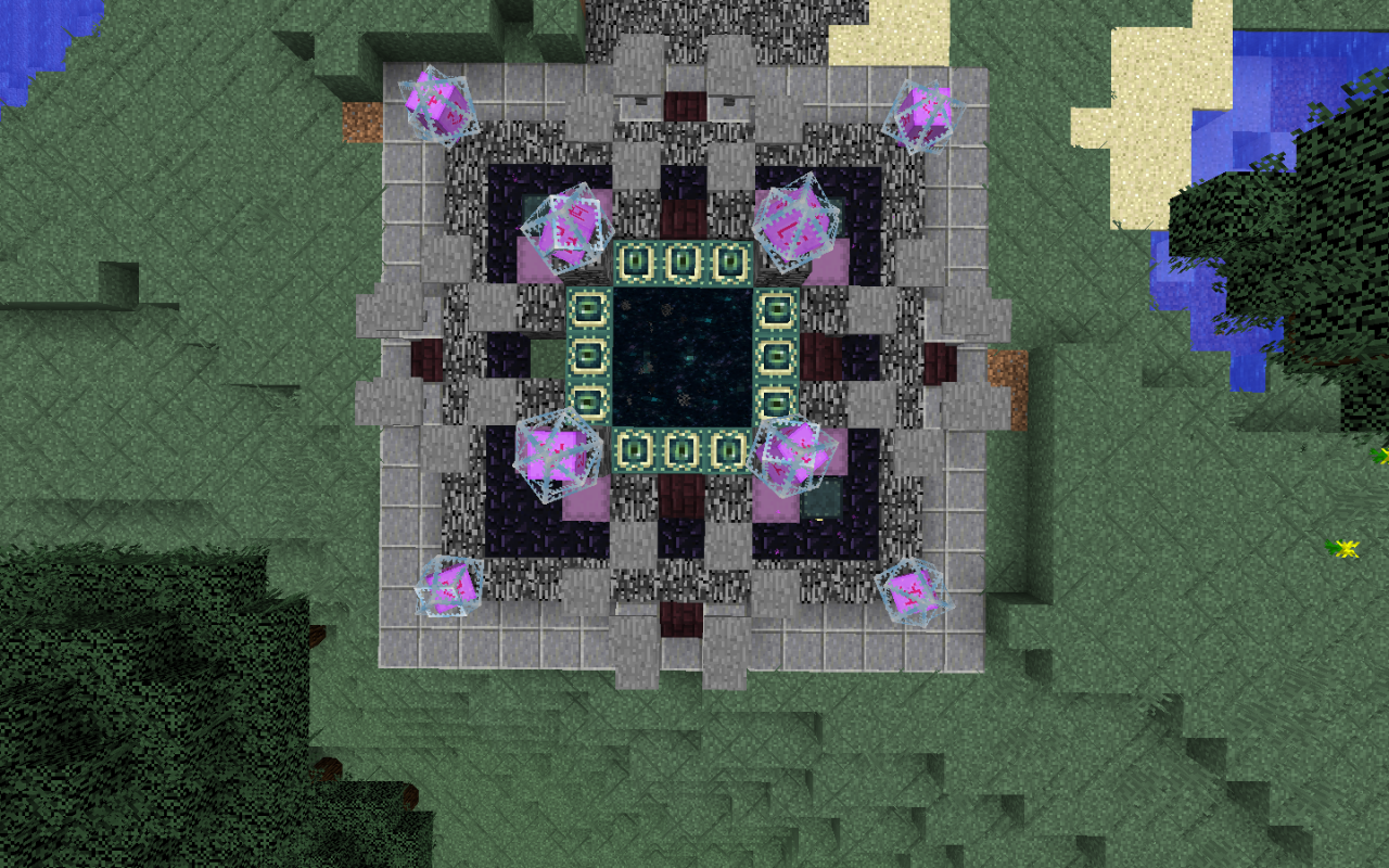 Overdecorated End Portal (Mr. Crayfish's Furniture Mod Recommended ...