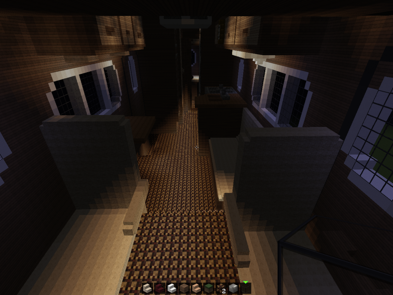 Huge 1980 Winnebago Chieftain MotorHome Minecraft Map