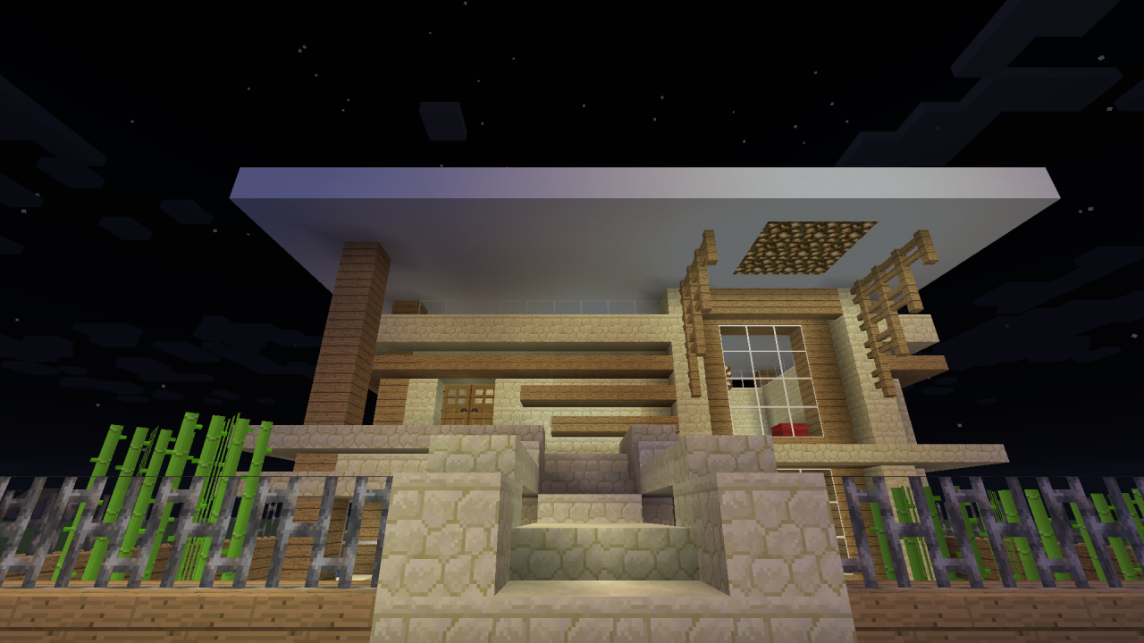 Modern Mini Mansion Minecraft Map