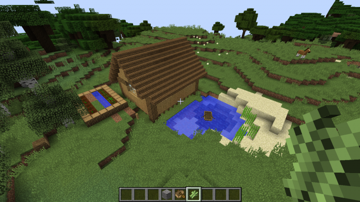 Instant Survival Shelter Minecraft Map