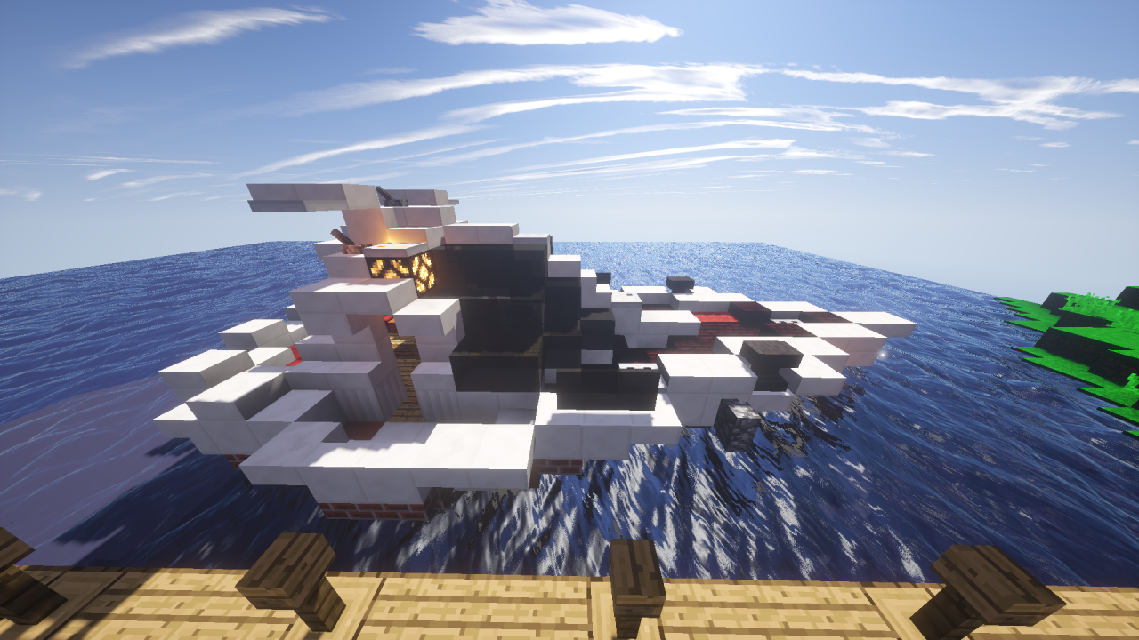 Motorboat/Small Yacht Minecraft Map