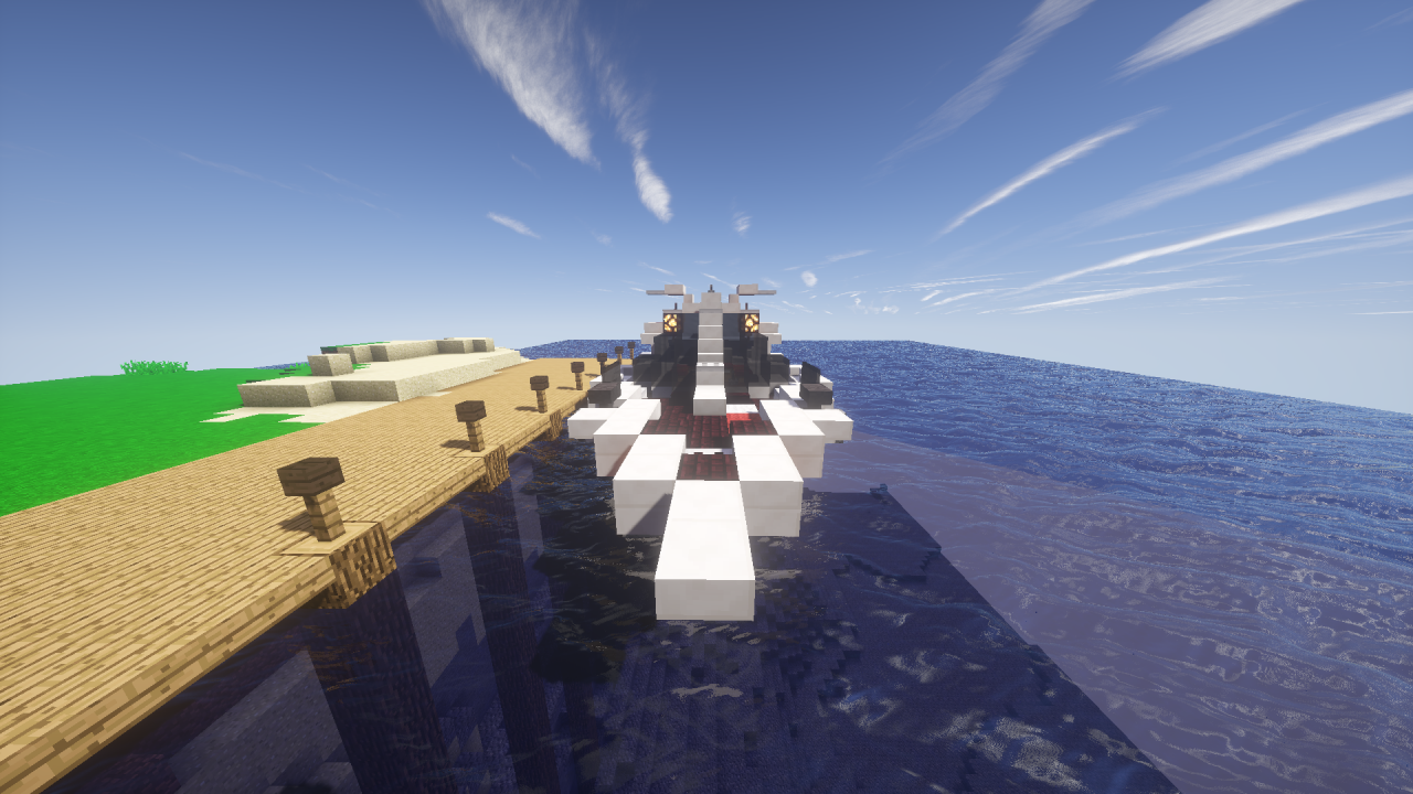 Motorboat/Small Yacht Minecraft Map