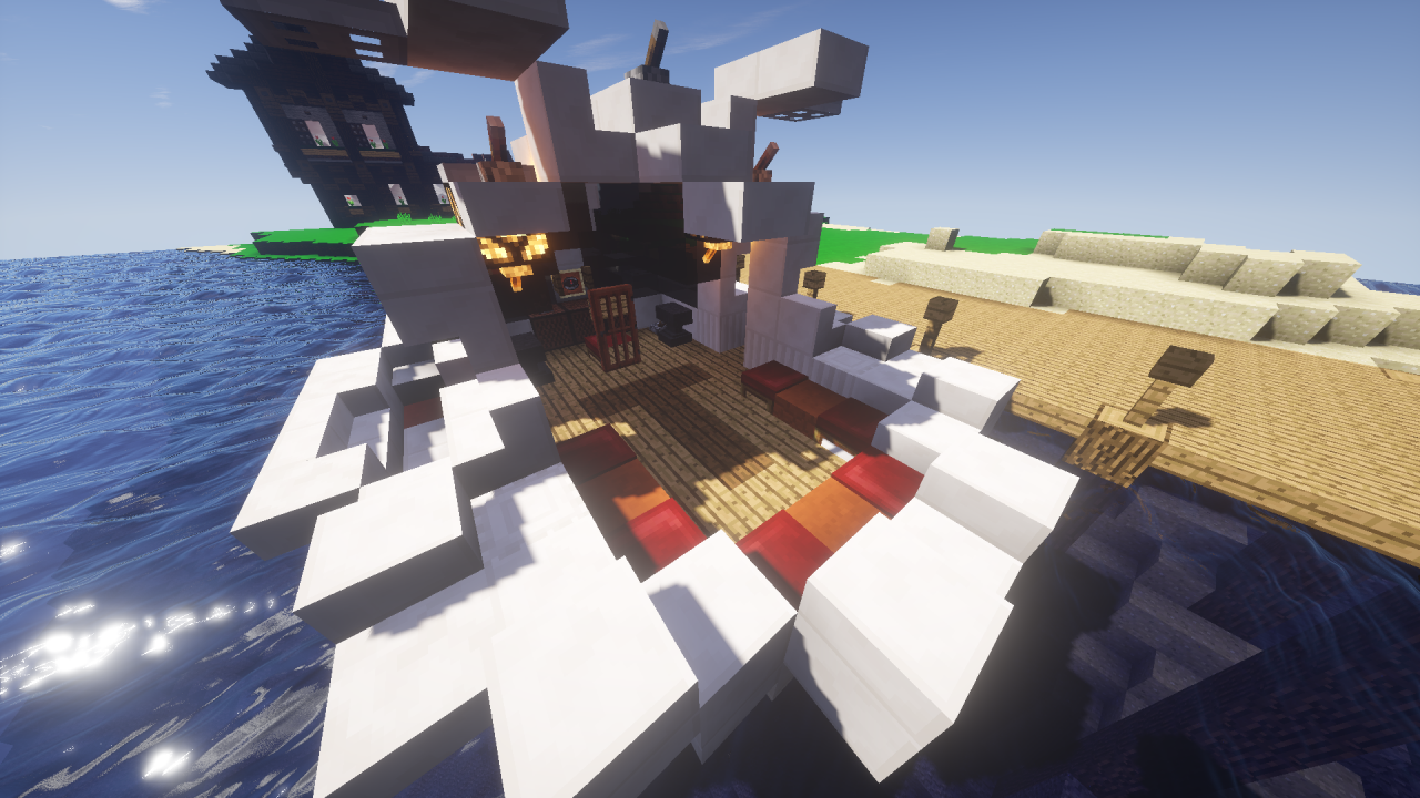 Motorboat/Small Yacht Minecraft Map