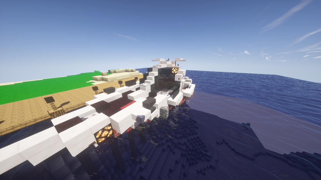 Motorboat/Small Yacht Minecraft Map