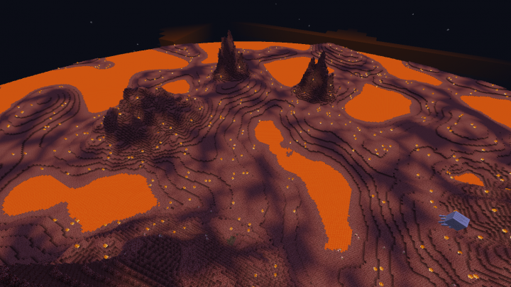 Custom Nether World Minecraft Map