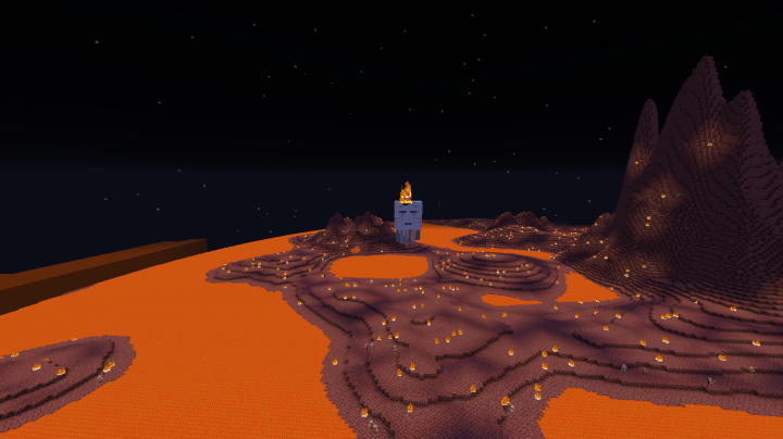 Custom Nether World Minecraft Map
