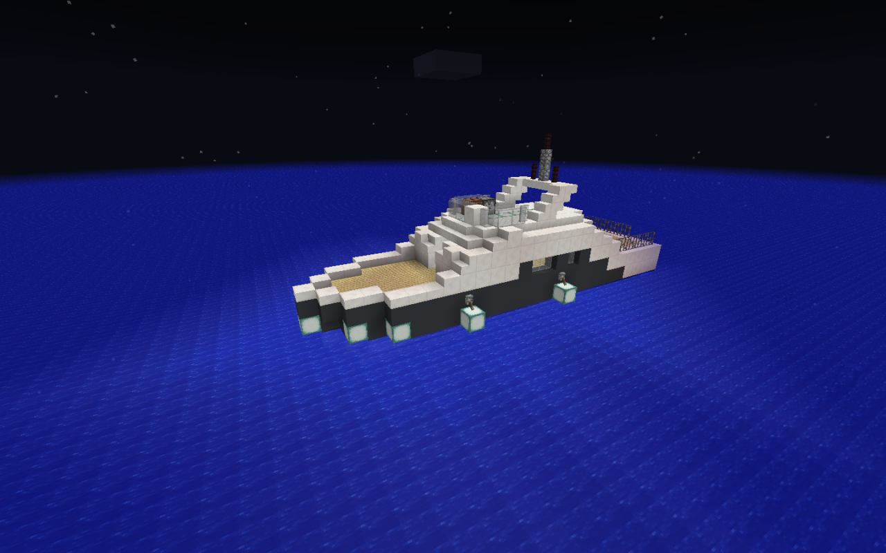 Small yacht Minecraft Map