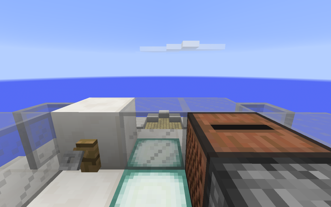 Small yacht Minecraft Map